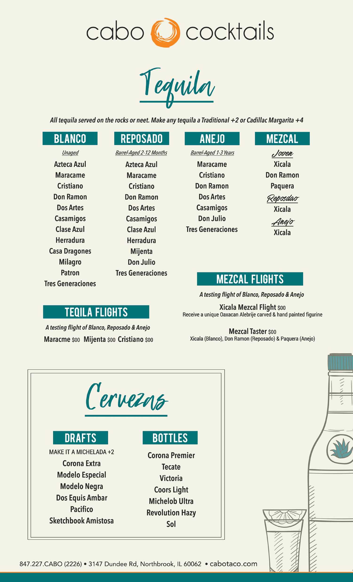 Drinks - Cabo Mexican Cocina